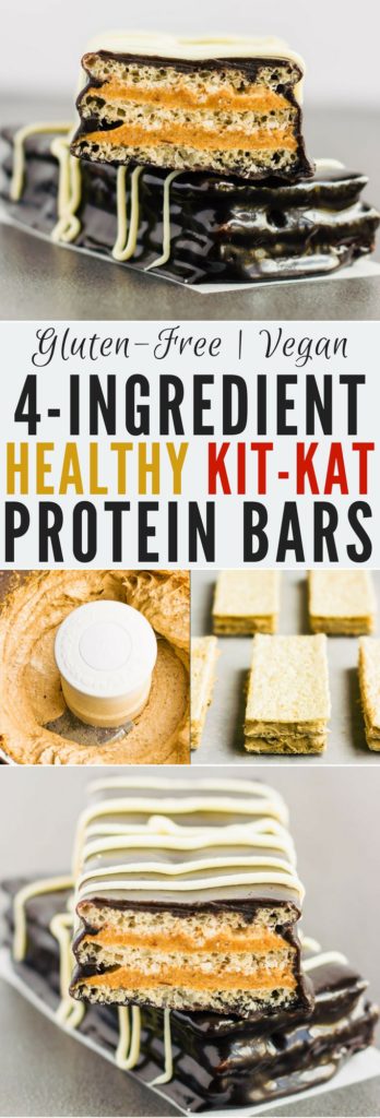 Healthy Homemade Kit Kat Protein Bars - One Clever Chef