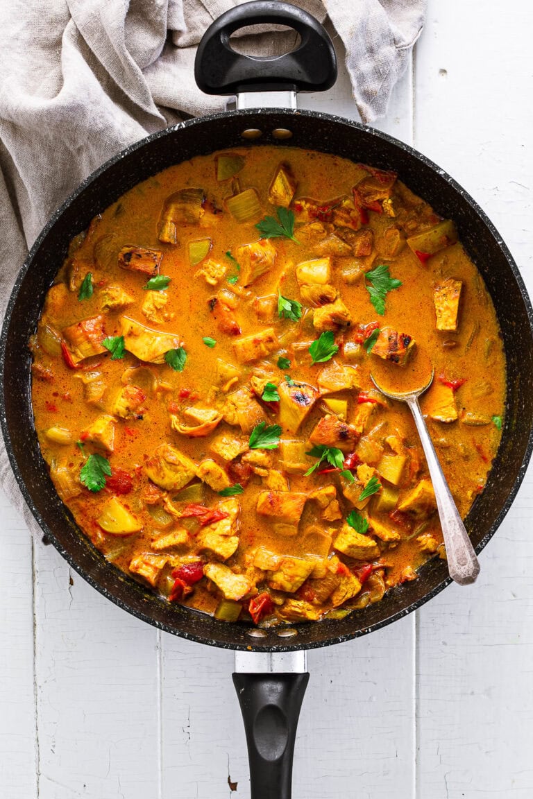 Leftover Chicken Curry Meal Prep - One Clever Chef